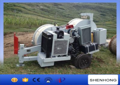 Chine 500KV tendeur d'extracteur hydraulique de 22 tonnes ficelant le moteur diesel refroidi à l'eau de 2 conducteurs à vendre