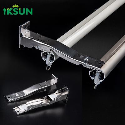 Cina 6063 T5 Cornice di estrusione Ferrovia scorrevole Cornice di cortina Custom Metal Legata di alluminio in vendita