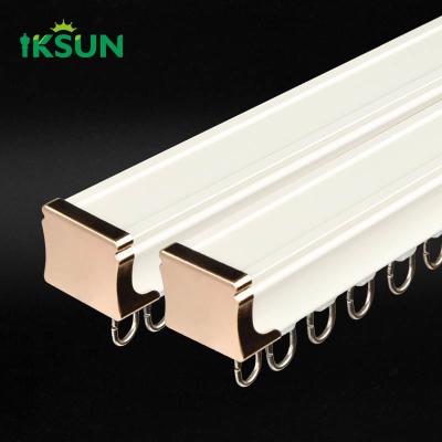 Cina Produttore Moderno Disegno Corridoio di Cortina Doppia Corridoio di Aluminio Per Interiore E Esterno in vendita