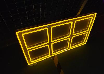 Chine Enseigne au néon mol 200cm Flex Led Neon Rope de chocolat de silicagel de tube à vendre
