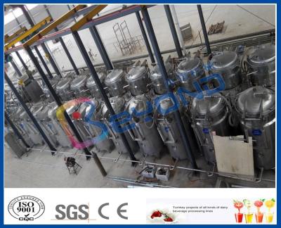 Chine Cuves de stockage d'acier inoxydable/type aseptiques cuve de fermentation de plancher industrielle à vendre
