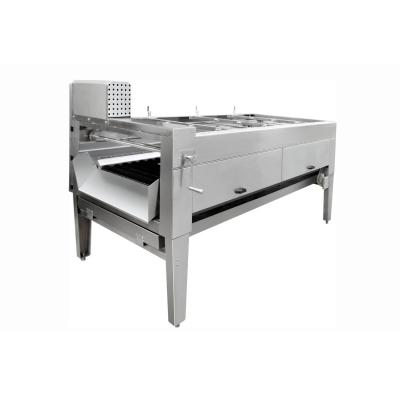 Κίνα Βιομηχανικό πλυντήριο 5t/H βουρτσών φρούτων ανοξείδωτου εξοπλισμού επεξεργασίας φρούτων προς πώληση
