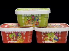 factory produce printed Medium Square Paper Bowl Packaging - Secure Packaging with paper lids