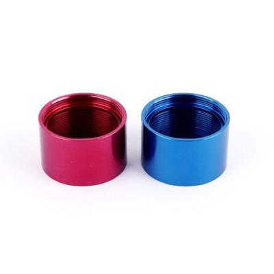 China Kundengebundene rote blaue Bronze anodisierte Aluminiumfarben von Metallteilen/von Elementen zu verkaufen