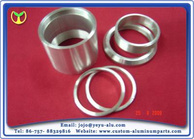 China Aluminium-Anodisierungsservice hohe Präzision CNC-maschinell bearbeitenden Aluminiumringes zu verkaufen