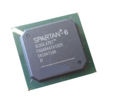 Cina Connettori di sostegno XC6SLX75-3FGG484C delle resistenze del condensatore di micro memoria in vendita