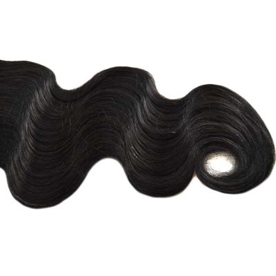 Chine La fermeture malaisienne de dentelle de vague de corps de Vierge de cheveux d'usine molle soyeuse de Qingdao libèrent l'expédition à vendre