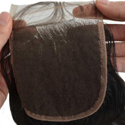 Chine La fermeture malaisienne de dentelle de vague de corps de Vierge de cheveux d'usine molle soyeuse de Qingdao libèrent l'expédition à vendre