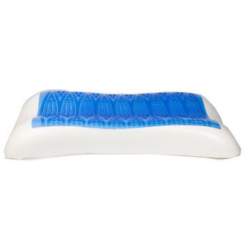 Chine Oreiller de mousse de mémoire infusé par gel chaud d'hiver, oreillers de lit frais de mousse de mémoire d'été à vendre