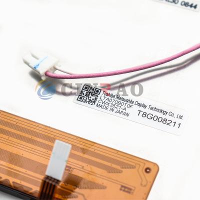 중국 7.0 인치 TFT LCD 디스플레이 + 차 자동차 부속 보충을 위한 터치스크린 Toshiba LTA070B0T0F 판매용