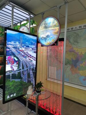 Chine le plus nouveau rond créatif de conception a mené l'affichage avec la taille différente pour annoncer, casino avec ou sans le contact à vendre