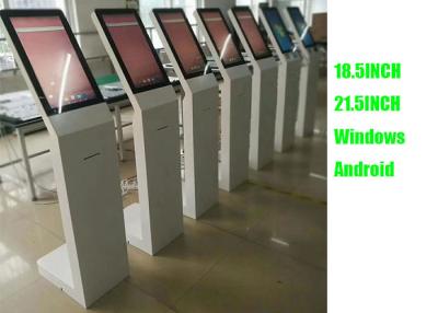 Chine kiosque du paiement 21.5inch avec l'incorporation d'écran tactile capacitif et d'imprimante thermique et l'OS d'Android ou de Windows pour la commande à vendre