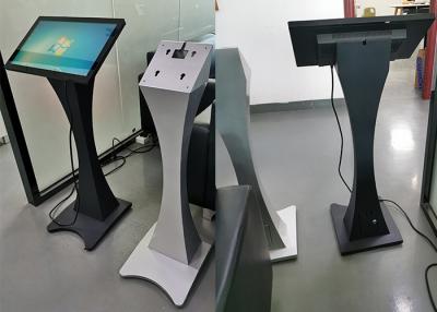 Chine 21,5" conception mince de kiosque capacitif horizontal d'écran tactile avec l'incorporation d'imprimante et l'OS d'Android Windows à vendre