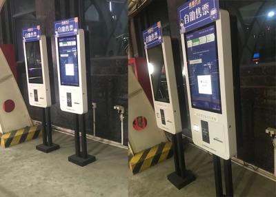 Chine Le kiosque de commande adapté aux besoins du client d'individu de kiosque de l'information de kiosque de paiement de conception avec l'OS d'Android ou de Windows construisent in camera, imprimante, balayage à vendre