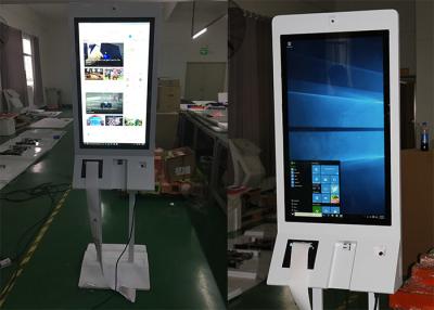 Chine Le kiosque de commande adapté aux besoins du client d'individu de kiosque de l'information de kiosque de paiement de conception avec l'OS d'Android ou de Windows construisent in camera, imprimante, balayage à vendre