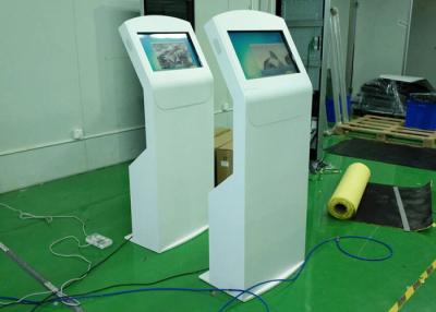 Chine Plancher d'Android Windows tenant l'écran tactile interactif de kiosque de paiement de kiosque de l'information de libre service d'affichage de kiosque à vendre