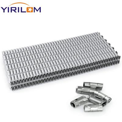 China Iron Mattress Clip 17-22mm Crown 6000pcs/cnt Galvanized Zinc for sale