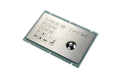 Китай Неуничтожаемая клавиатура металла с Trackball продается