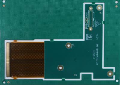 중국 HASL 납 없는 딱딱한 플렉스 PCB 4층 빈 인쇄 회로판 전자 시스템 판매용