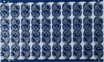 China Blue Oil Double Sided Printed Circuit Board 1.6mm Thick FR4 PCB Board OSP Surface for sale