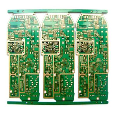 Китай Процесс покрытия золотом Двусторонний FR4 PCB Двусторонняя проводка Печатная плата продается