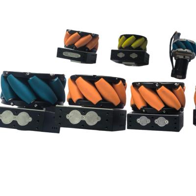 China 360 Degree Robots Wheel 120mm Robot Car Wheels 1000kg Max Load For AGV Cars for sale