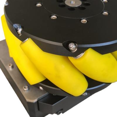 China Wear Resistant Robot Omni Wheel 360 Degree All Direction Wheel 500kg A Set For Autonomous Smart Robot for sale