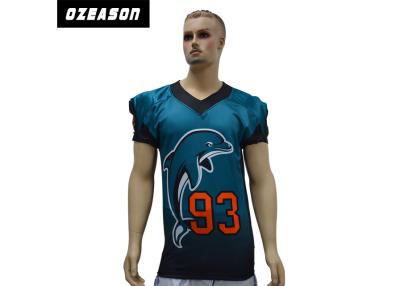China Gespecialiseerde de sublimatie Amerikaanse voetbal Jersey van de douanesportkleding Te koop