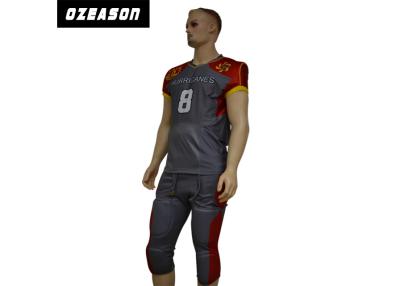 China De strakke Geschikte Amerikaanse Stijl van Jersey van de Compressievoetbal plus Grootte Anti - Pilling Te koop