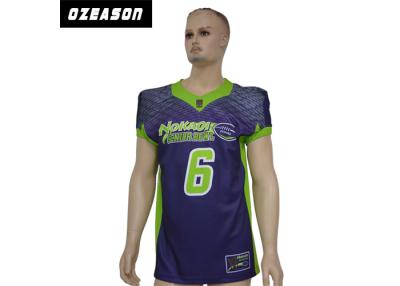 China V - van de het Voetbalvoetbal van de hals Volledige Sublimatie de Vochtigheidsabsorptie van Jerseys 3XS-4XL Te koop