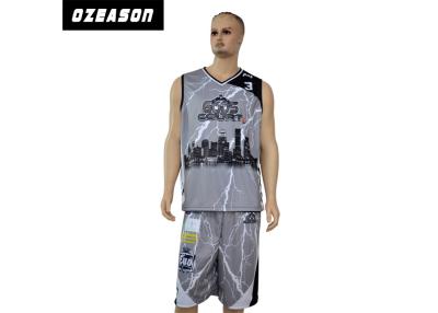 Cina Mai non sbiadire i Jersey stampati di pallacanestro ha personalizzato gli strizzacervelli 100% del poliestere resistenti in vendita