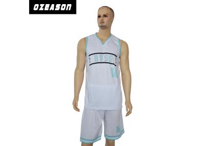 Cina Poliestere bianco sbiadentesi di colore di 2017 nessun della gioventù Jersey di pallacanestro antibatterico in vendita