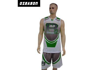 Cina Sublimazione stampata respirabile di Digital dei Jersey di pallacanestro nessun colore sbiadentesi di Pantone in vendita