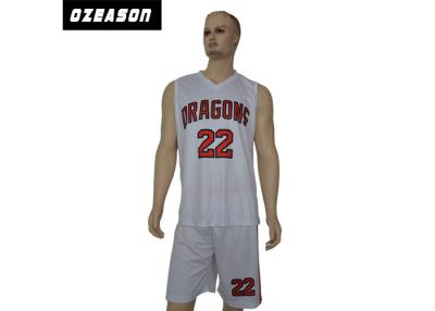 Cina Peso stampato comodo del tessuto di sublimazione 180gsm di Digital dei Jersey di pallacanestro in vendita