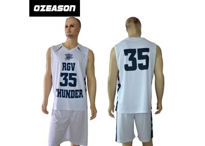 Cina Progettazione alla moda dell'uniforme del jersey di pallacanestro di sublimazione dell'OEM per gli uomini in vendita