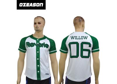 Cina L'alta qualità ha sublimato il Jersey di baseball di Camo, jersey 100% di baseball di modo del poliestere della sublimazione in vendita