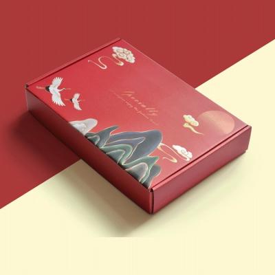 China Corrugated Paper Box for Orange Pill Shoe Underwear Wedding Planner Hijab and Appliances Te koop
