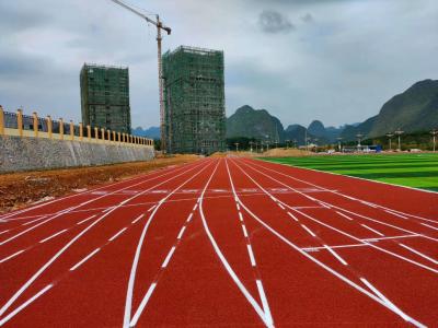 Cina Materiali ricoprenti di superficie di IAAF Spike Resistance Athletic Running Track in vendita