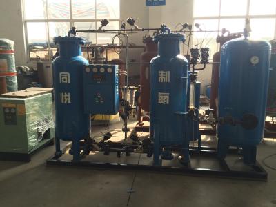 中国 -70ガスの環境の取り替えのための程度の露点60 Nm3/H PSA窒素の発電機 販売のため