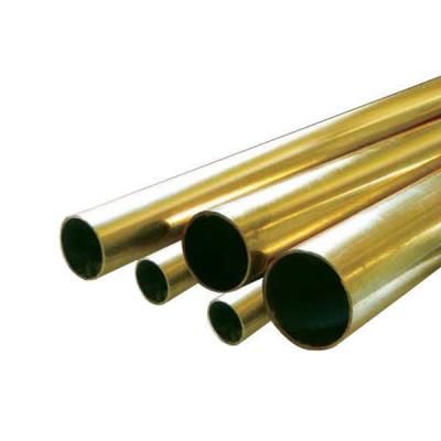 Cina D'ottone di rame di C11000 C12000 99,9% profilato tondo per tubi 0.1-8.0mm 0.03-2.5mm in vendita