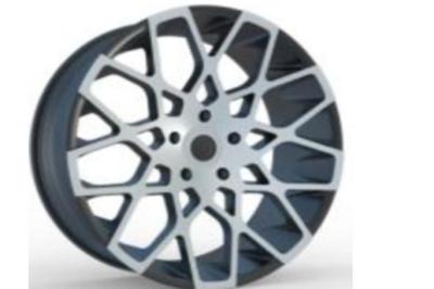 Cina 22X9.5 24X10 in pieno ha dipinto l'iso nero delle ruote della lega del cromo per l'automobile in vendita