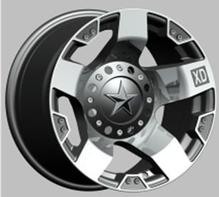 Cina L'automobile di alluminio polacca unisce in lega il peso leggero a 15 pollici KIN-070 delle ruote con il foro 5/6 in vendita