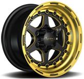 Cina Ruote di automobile concave profonde nere -15 ET16 CB a 8.5 pollici di pollice X 110,2 in vendita
