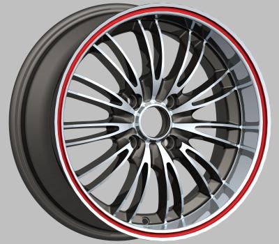 中国 4 穴は十分に車輪 14/13 インチを合金の 13*6 14*6 塗りました 販売のため