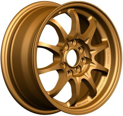 Cina L'oro in pieno ha dipinto 14/15/ruote a 16 pollici della lega per le automobili ET 35-42 in vendita