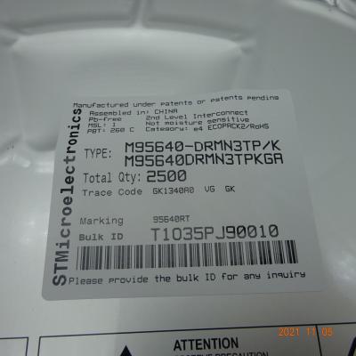 Cina Componenti elettronici M95640-DRMN3TP/K Circuito integrato nuovo e originale IC in vendita