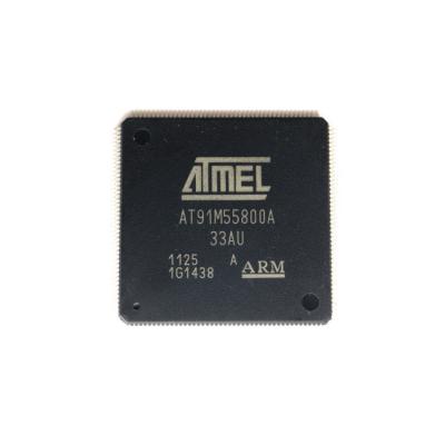 Cina AT91M55800A-33AU Microprocessori ARM Chip MCU Circuiti integrati IC in vendita