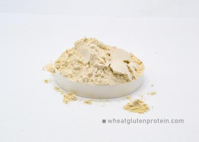 Light Yellow Natural Protein Dried Vital Wheat Gluten For Food Industry