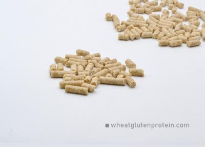 Cylindrical Shape Wheat Protein Gluten Feed Pellets For Feed Nutrition