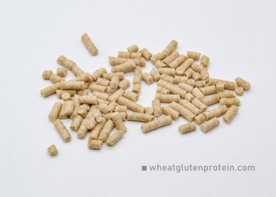 Vital Wheat Gluten Aquaculture Fish Feedstuff , No Smell Wheat Protein Pellets